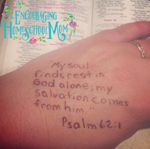 How Writing Bible Verses on My Hand Gives Me Strength, Hope, and ...
