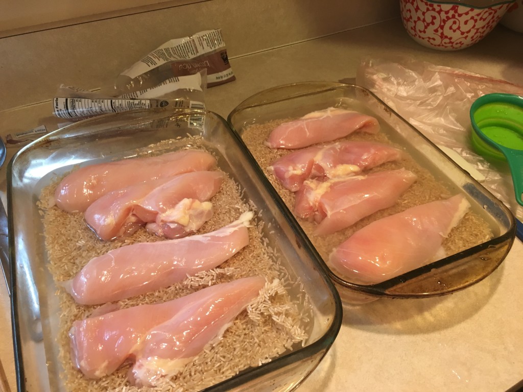 Chicken and Brown Rice Bake Recipe ~ Large Family Style! - Large Family ...