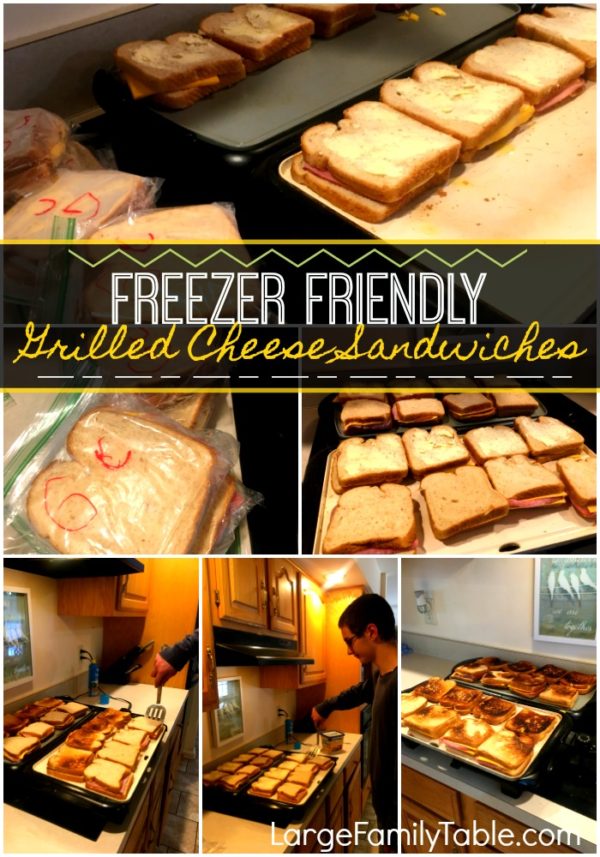 Freezer Meal Sandwiches | LargeFamilyTable.Com