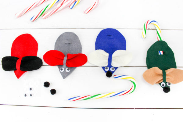 Holiday Candy Cane Mice | LargeFamilyTable.Com