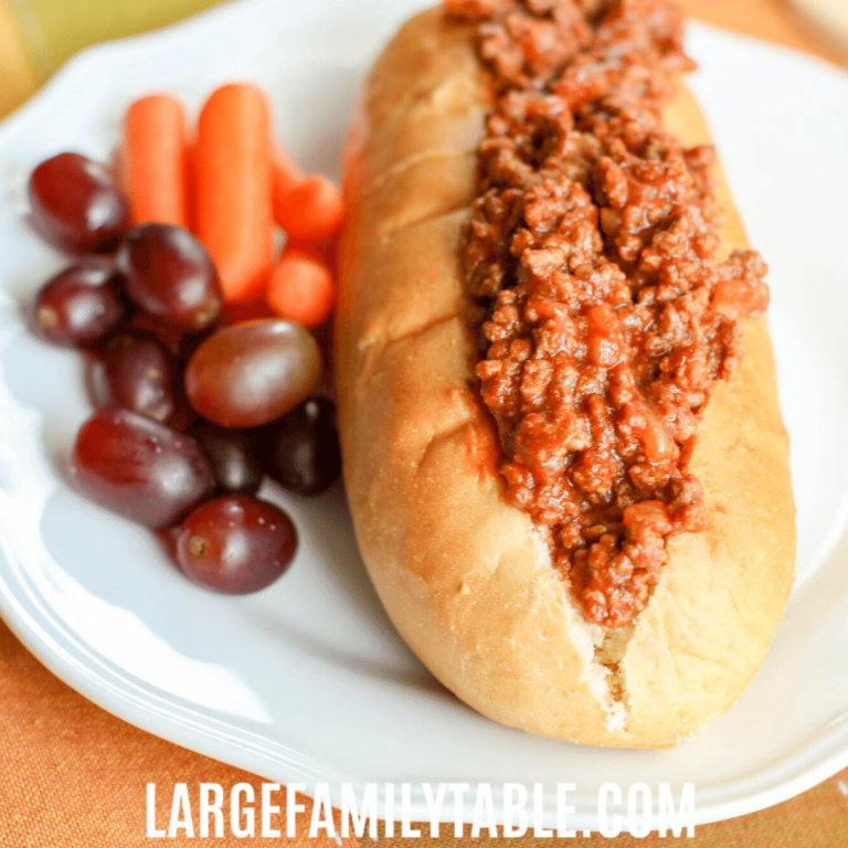 Stove Top Cola Sloppy Joes Recipe | LargeFamilyTable.Com
