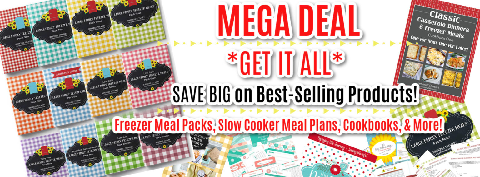 Large Family $198 Aldi Grocery Haul + Weekly Meal Plan (GREAT deal on ...