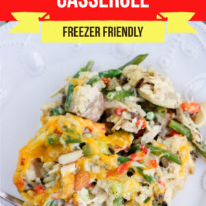 Large Family Chicken Spectacular Casserole | Freezer Meals