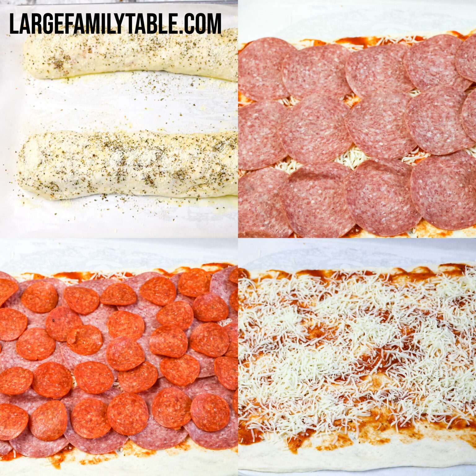 Large Family Easy Stromboli | Quick Lunch or Dinner Idea, Freezer ...