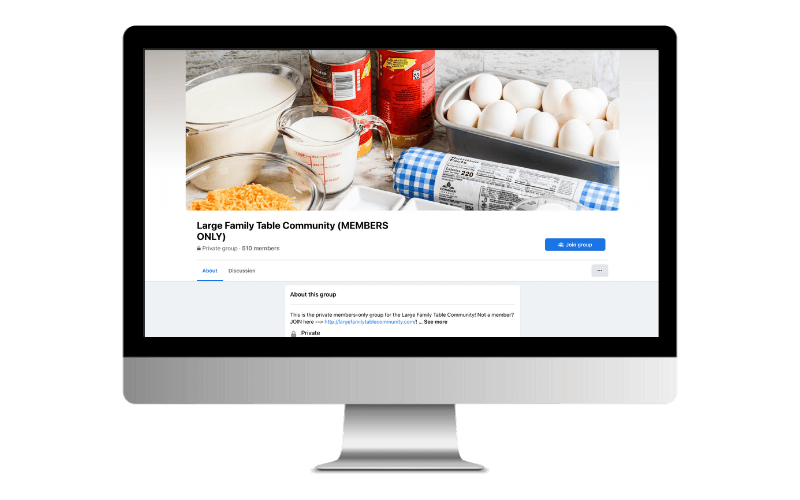 Community - Large Family Table